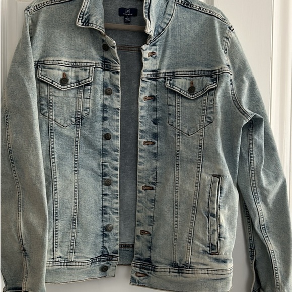 George | Jackets & Coats | George Blue Lightweight Shirt Jacket With ...